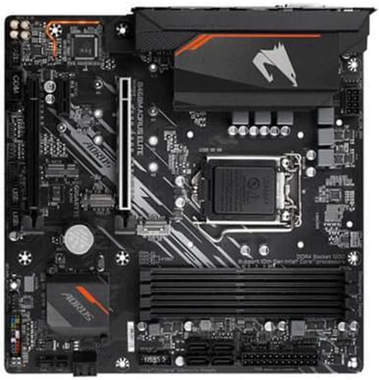 Refurbished: Gigabyte B460M AORUS ELITE mATX MB 4xDDR4 LGA1200 10th Gen ...