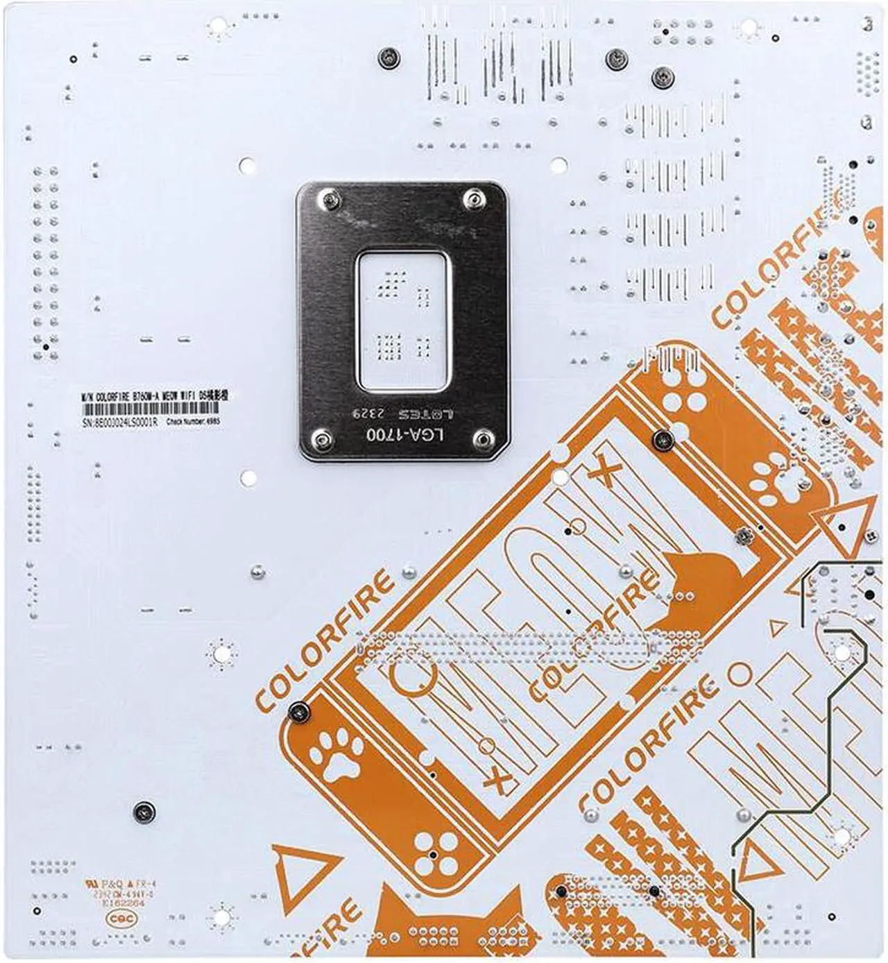 Refurbished: Colorful COLORFIRE B760M-A MEOW WIFI D5 Motherboard Intel ...