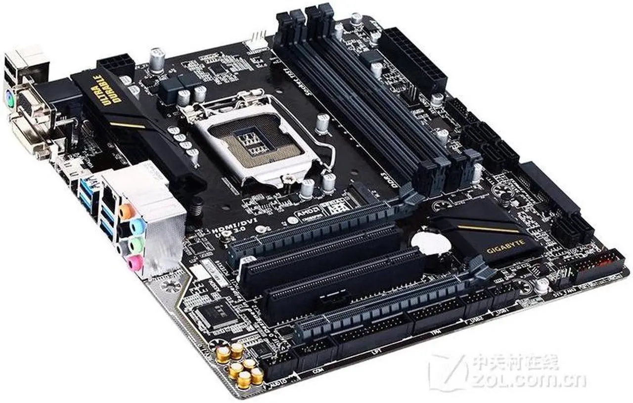 Gigabyte Ultra Durable GA-B150M-D3H DDR3 Desktop Motherboard - Intel ...