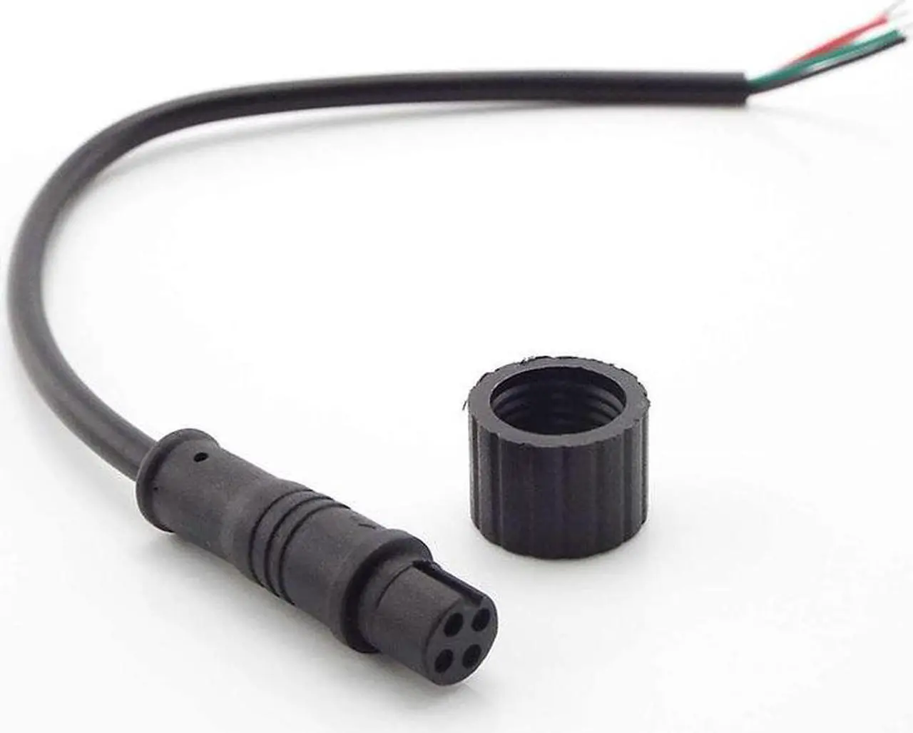 5pcs/Lot Waterproof Power Cable Male Female 2Pin 3Pin 4Pin Jack Plug ...