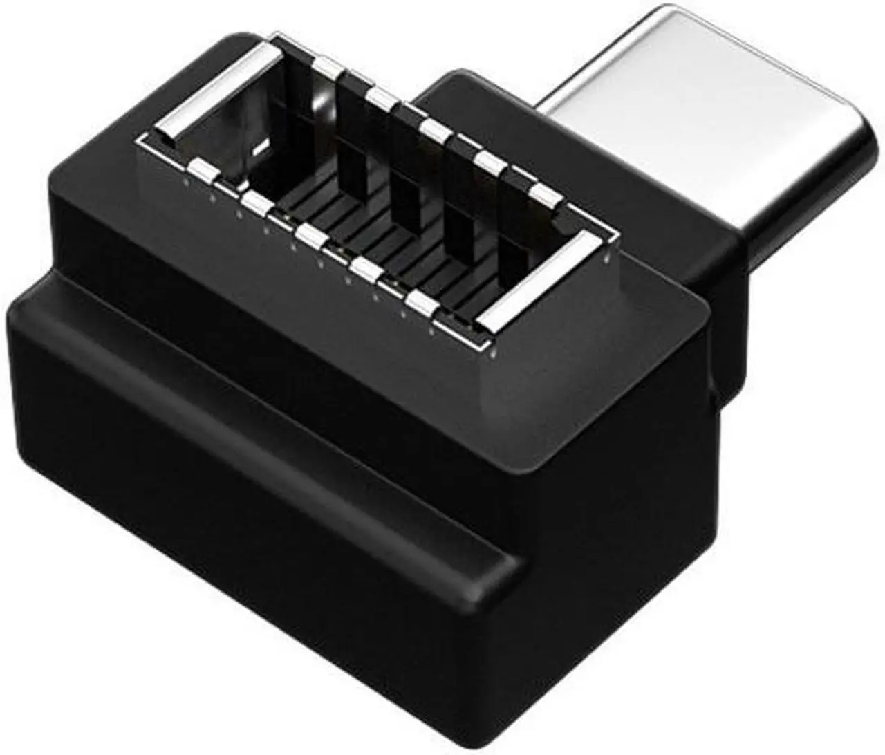 USB Header Adapter USB TYPE-E Female 90 Degree Converter Adapter ...