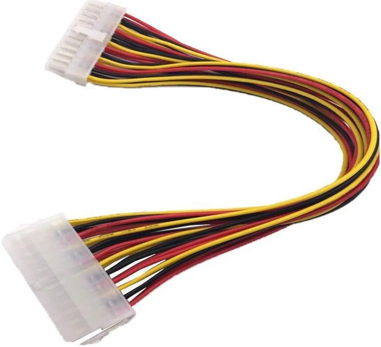 1PC ATX 20-Pin Male To 24-Pin Female Power Supply Adapter Cable For ...