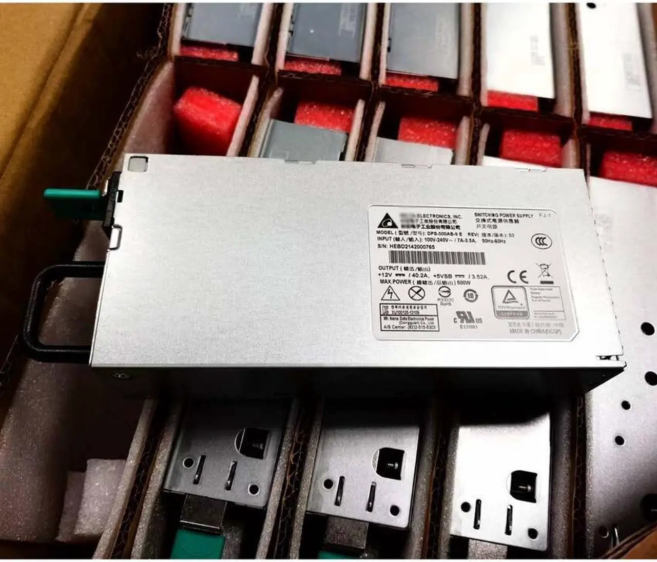 500W Server Power Supply DPS-500AB-9E DPS-500AB-9 E - Newegg.com