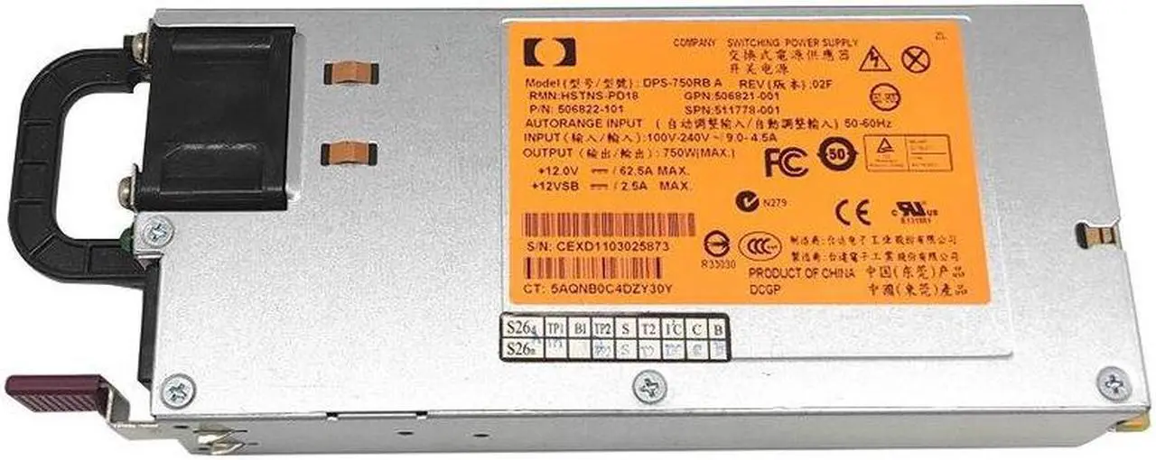 750W for DL360 DL380 G6 G7 PSU Server Power Adapter Mining PSU DPS ...