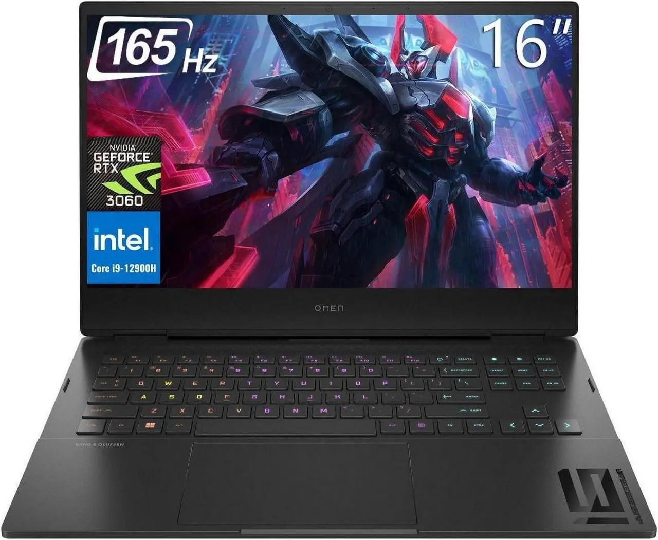 HP OMEN Gaming Laptop, 16.1" QHD 165Hz Display, Intel Core i9-12900H ...