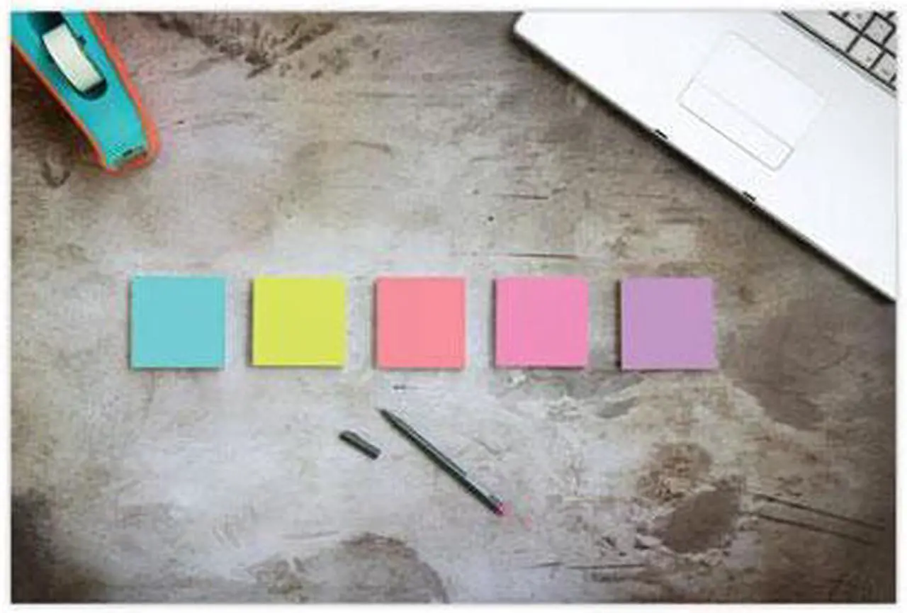 Post-it Note Pads Office Pack 3 x 3 Canary/Miami 90/Pad 24 Pads/Pack ...