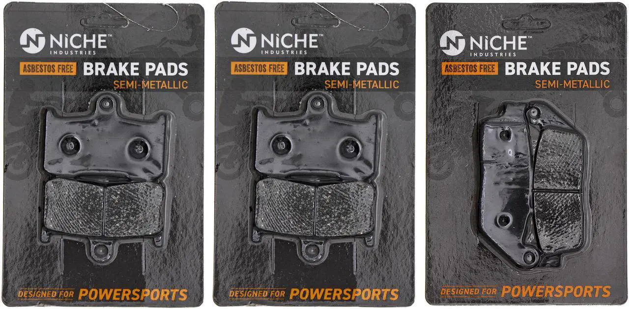 NICHE Brake Pad Set for Victory Cross Country Hammer Roads Kingpin ...