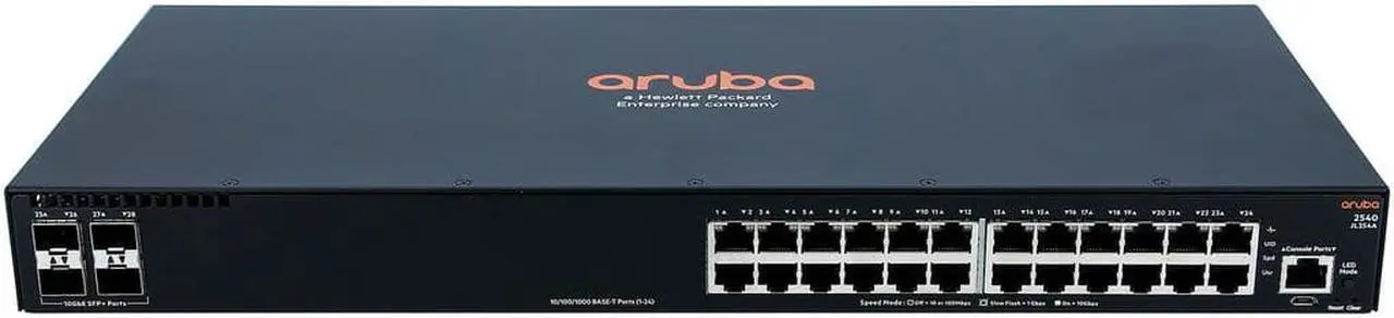 HPE JL354A - Aruba 2540 24G 4SFP+ Switch - Newegg.com