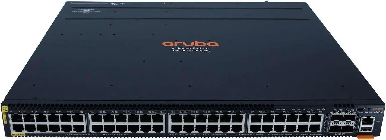 HPE Aruba 6300M - switch - 48 ports - managed - rack-mountable JL661A ...