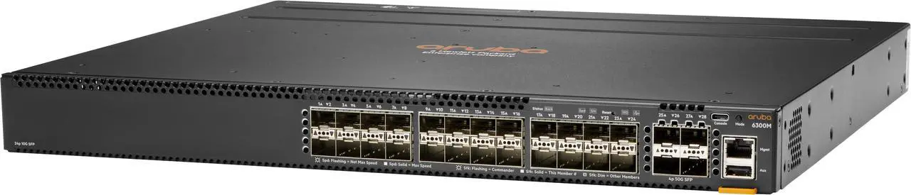 HPE Aruba 6300M - switch - 24 ports - managed - rack-mountable (JL658A ...