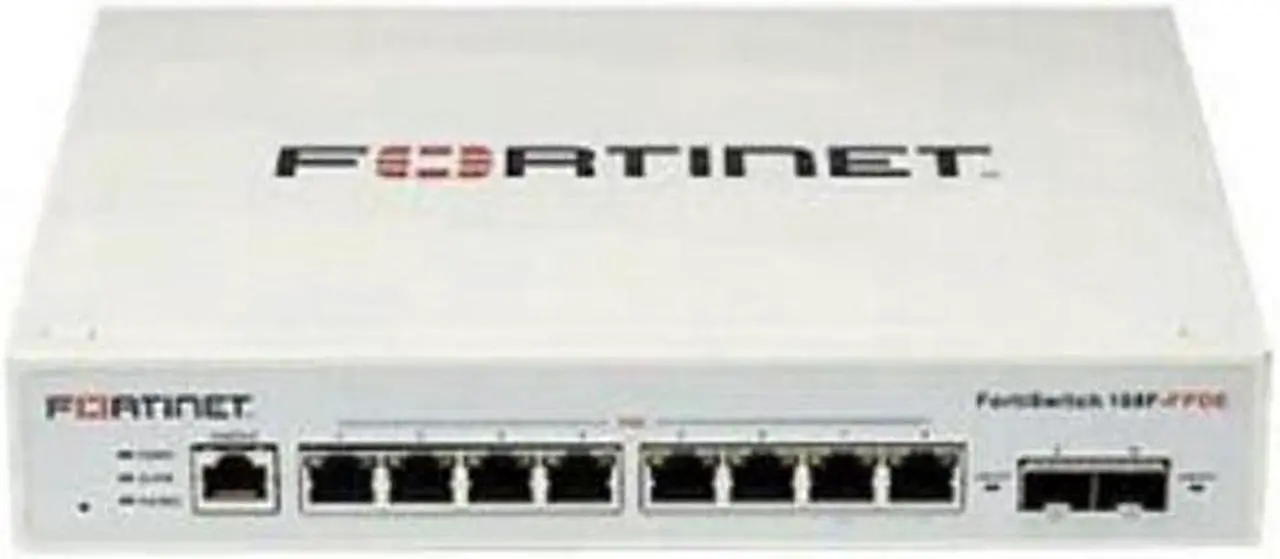 Fortinet FortiSwitch 108F-FPOE - switch - 8 ports - managed - rack ...