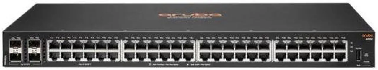 HPE Aruba 6000 48G 4SFP Switch - switch - 48 ports - managed - rack ...