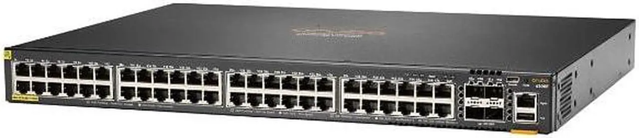 HPE Aruba 6200F 48G Class4 PoE 4SFP+ 370W Switch - switch - 52 ports ...