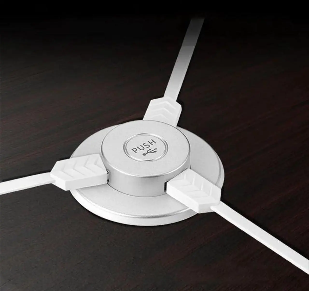 Hole Embedded USB Charger Lifting Hidden Extension Hub Laptop Computer ...