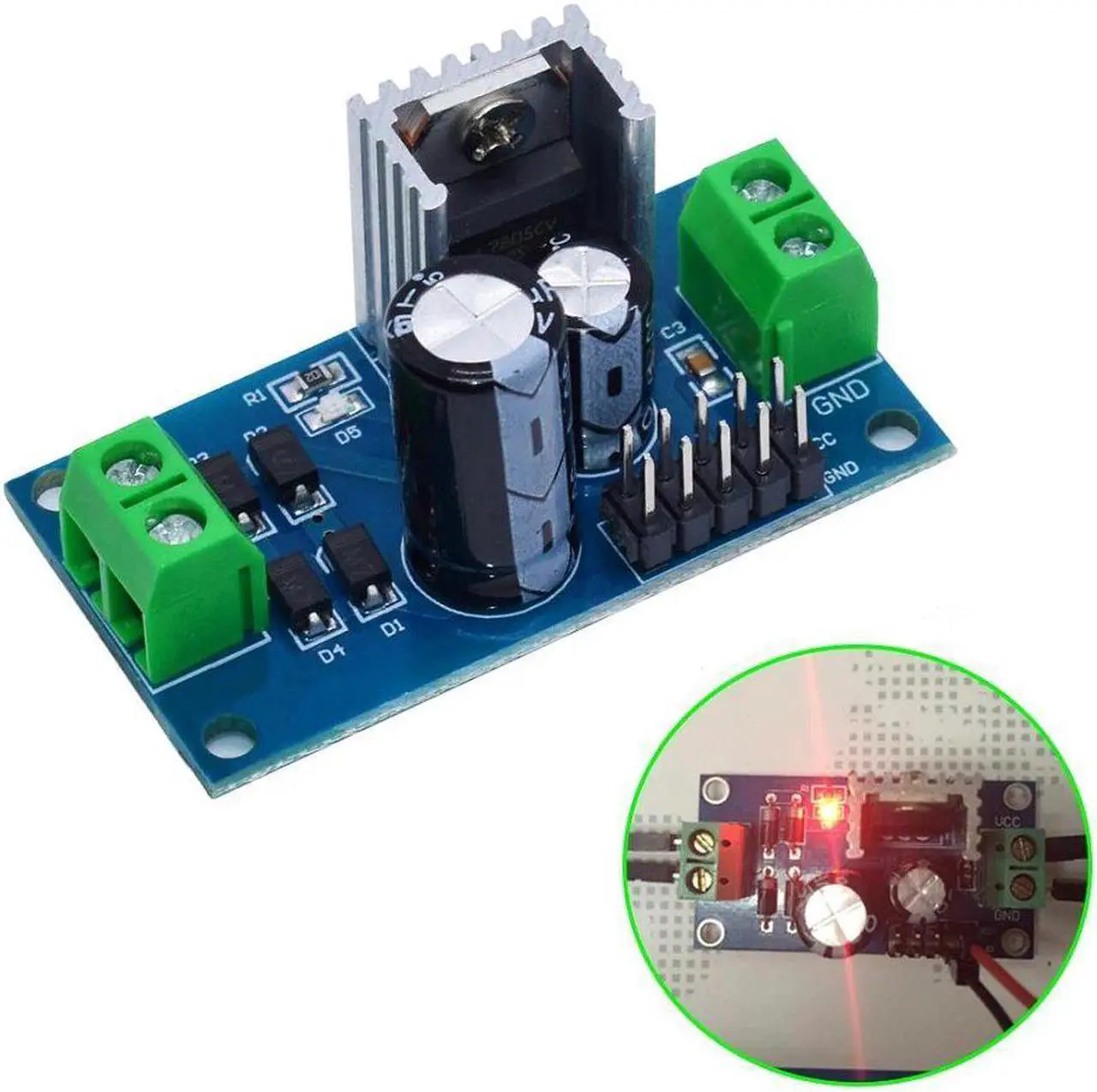 LM7805 LM7806 LM7809 LM7812 5V 6V 9V 12V 1.2A DC/AC Three Terminal ...