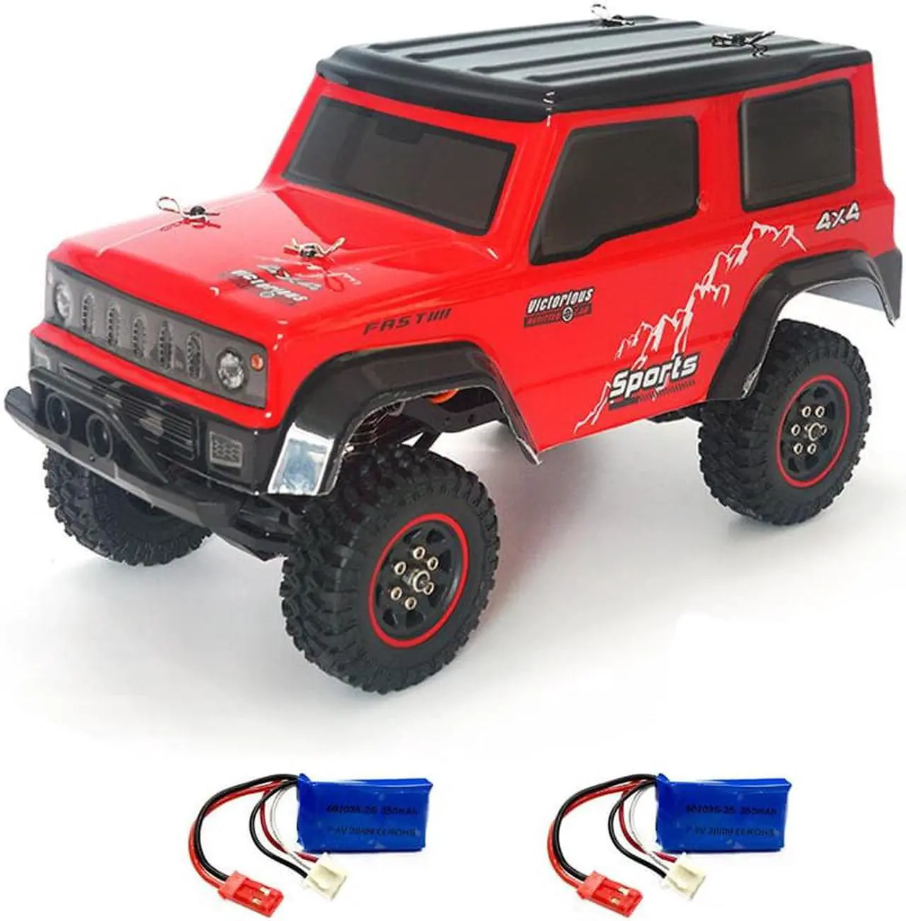 1801 2.4G 3CH 1/18 Crawler RC Car Vehicle Metal Frame RTR Models ...