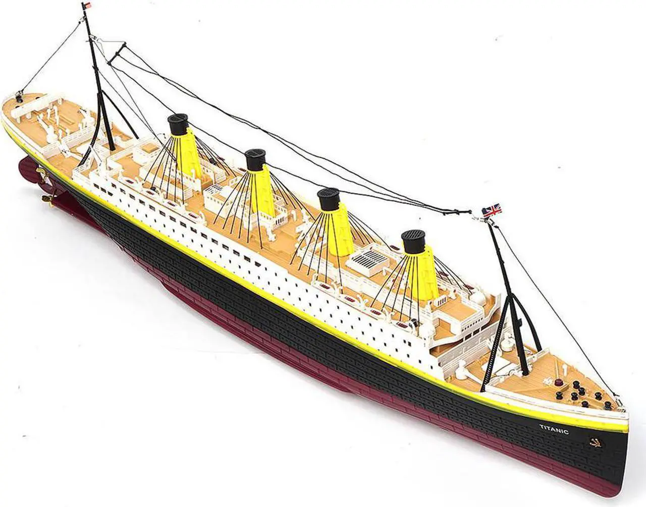 757 1/325 2.4G 80cm Simulation Titanic RC Boat Electric Ship Model with ...