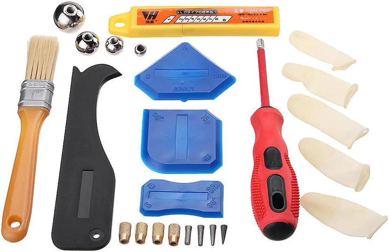 21pcs Seam Pressure Ball Sewing Agent Construction Tools Kit Ceramic ...