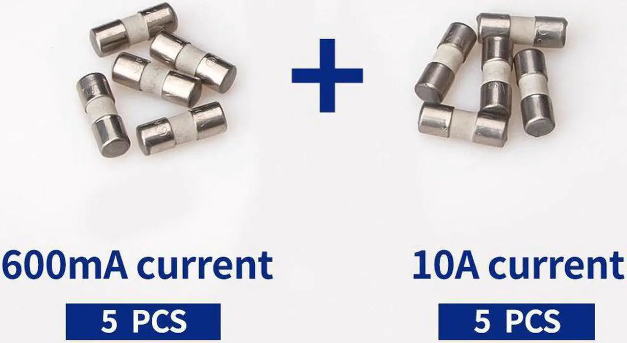 10/20pcs10*3.5mm Ceramic Fuse 600mA 10A 250V for Multimeter - Newegg.com