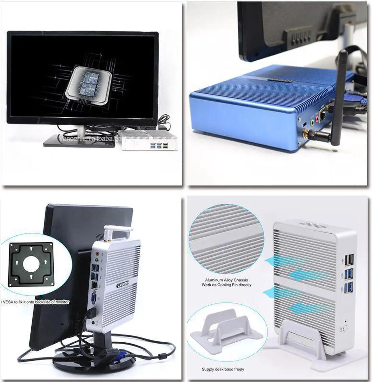 Core i5 7200U 7267U DDR4 i7 4500U Mini PC Windows 10 HDMI VGA dual display port mini HTPC mini ...