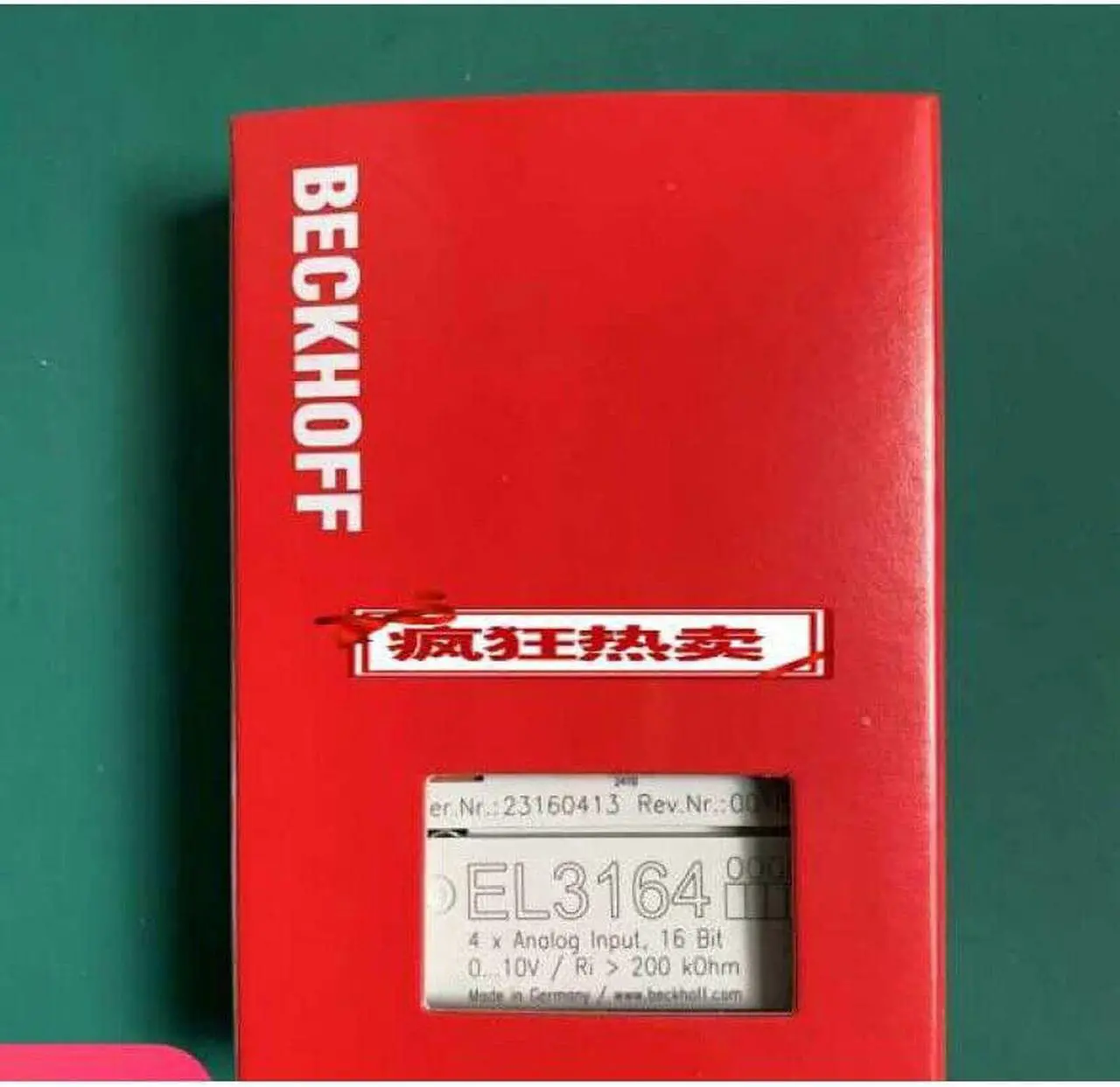 One New Beckhoff EL3164 EL 3164 PLC Moudule In Box FEDEX DHL Expedited ...