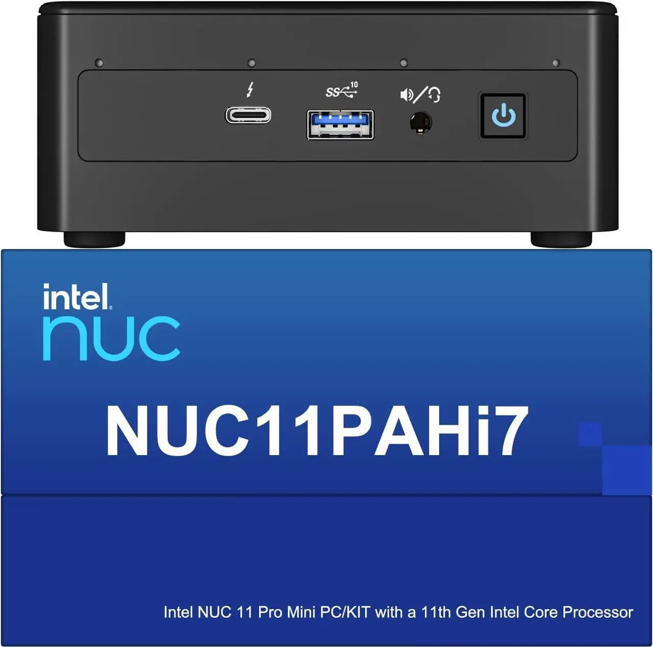 Intel NUC 11 NUC11PAHi7 Panther Canyon Mini PC, i7-1165G7, NO RAM, NO ...