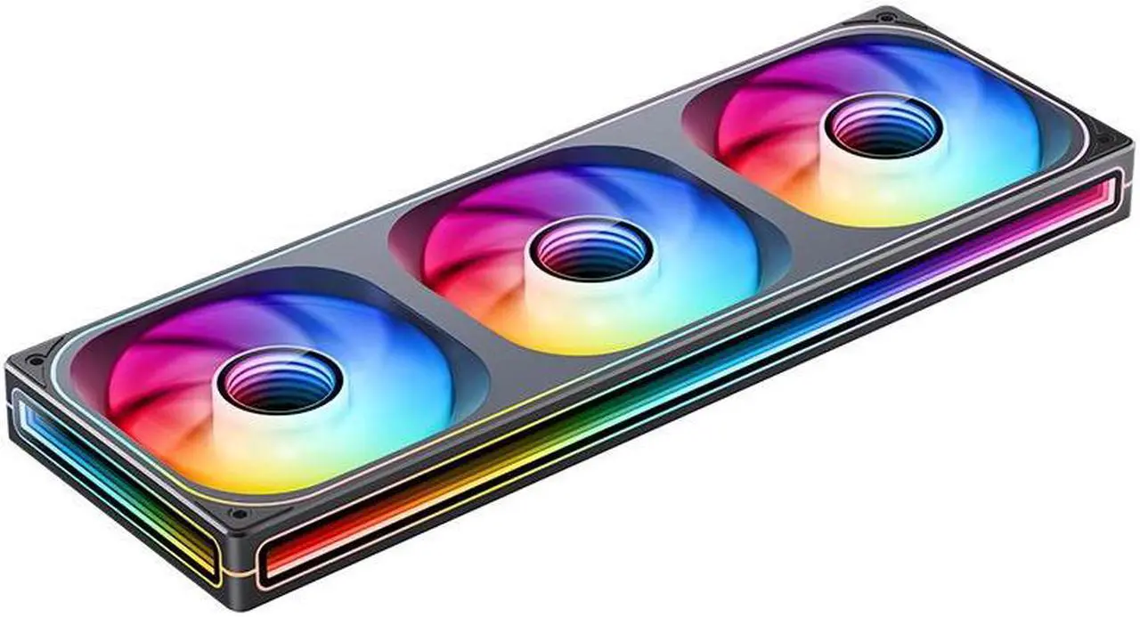 JONSBO ZB-360BR (Reversed) PC Case Fan, Silent Computer Fan with Axis ...