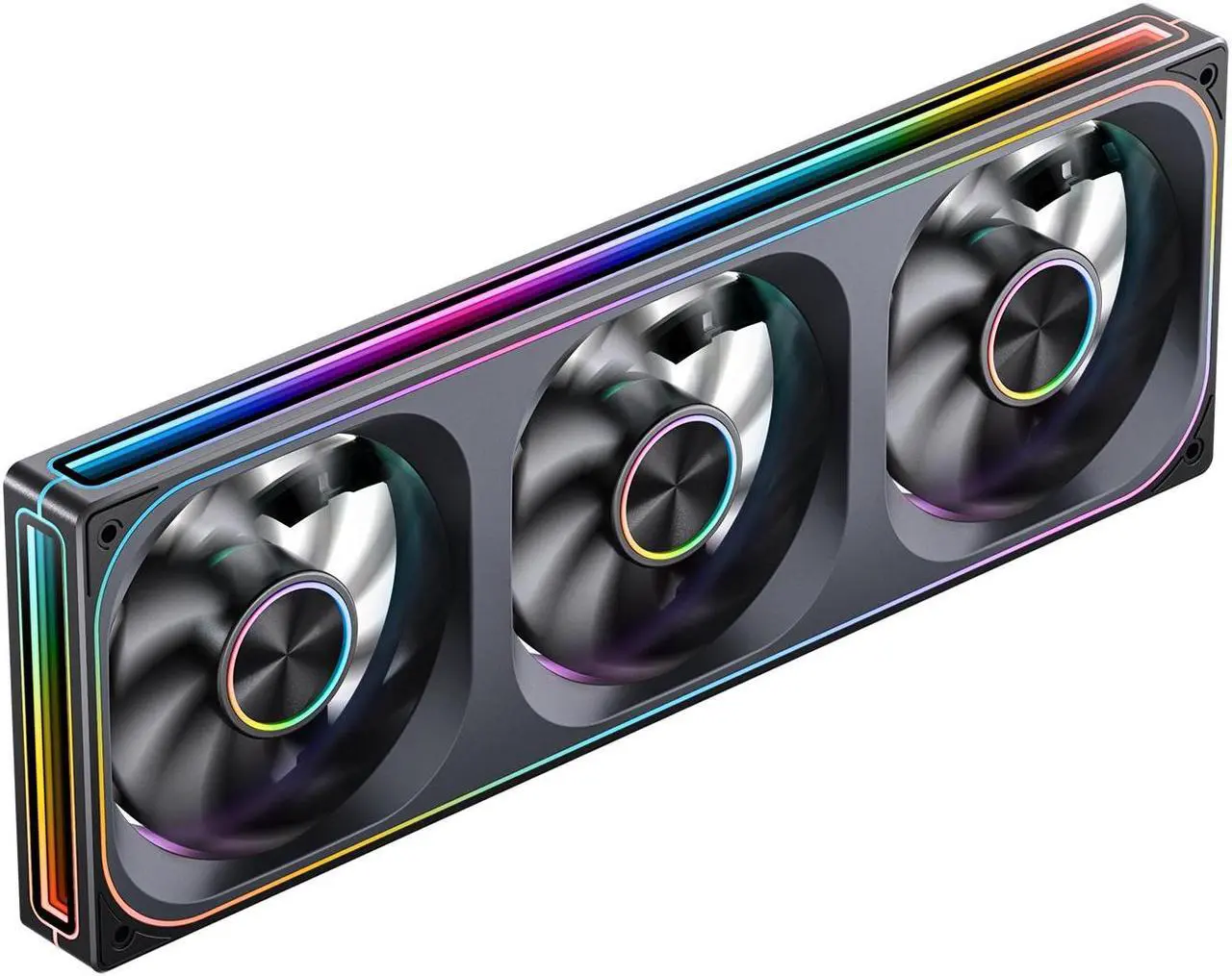 JONSBO ZA-360B PC Case Fan, All-IN-One Single Frame Unit with 3x120mm ...