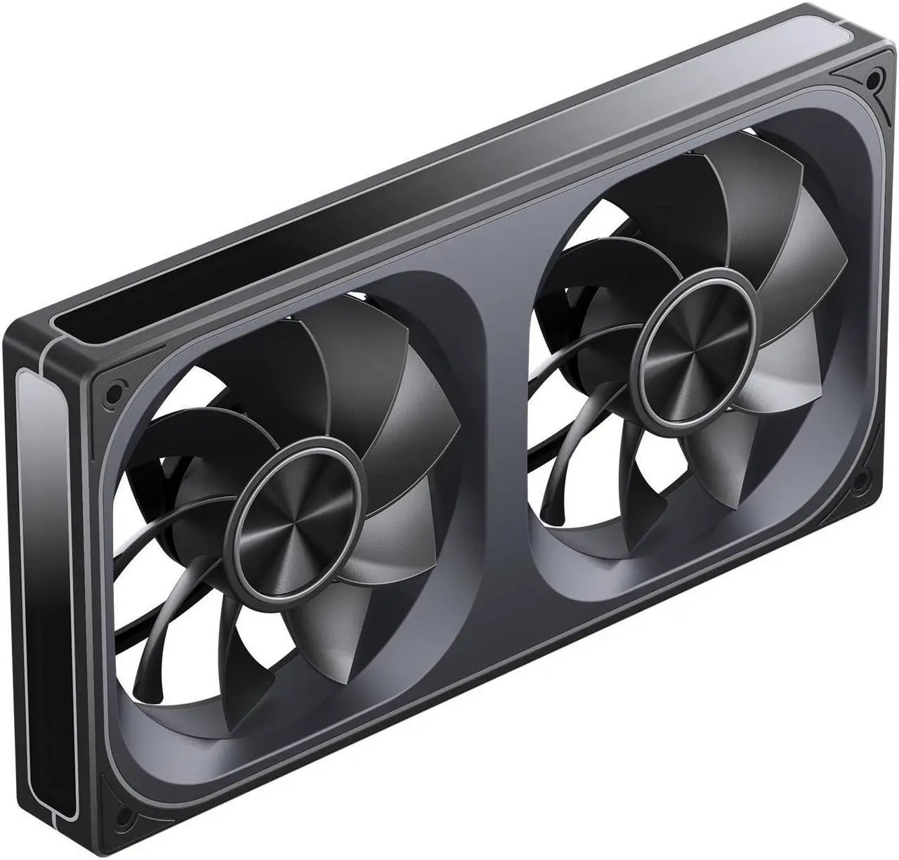 JONSBO ZA-240BR (Reversed) PC Case Fan, All(2)-IN-One, Single Frame ...