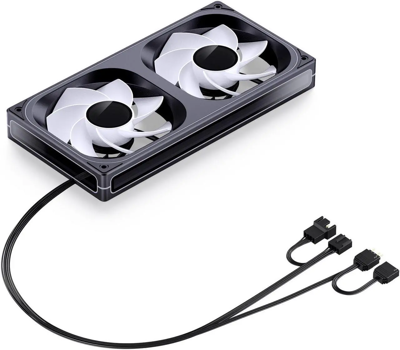 JONSBO ZB-240BR (Reversed ) PC Case Fan, Silent Computer Fan with Axis ...