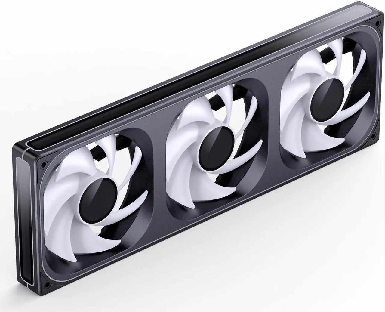 JONSBO ZB-360B PC Case Fan, Silent Computer Fan with Axis & 4-Sides ...