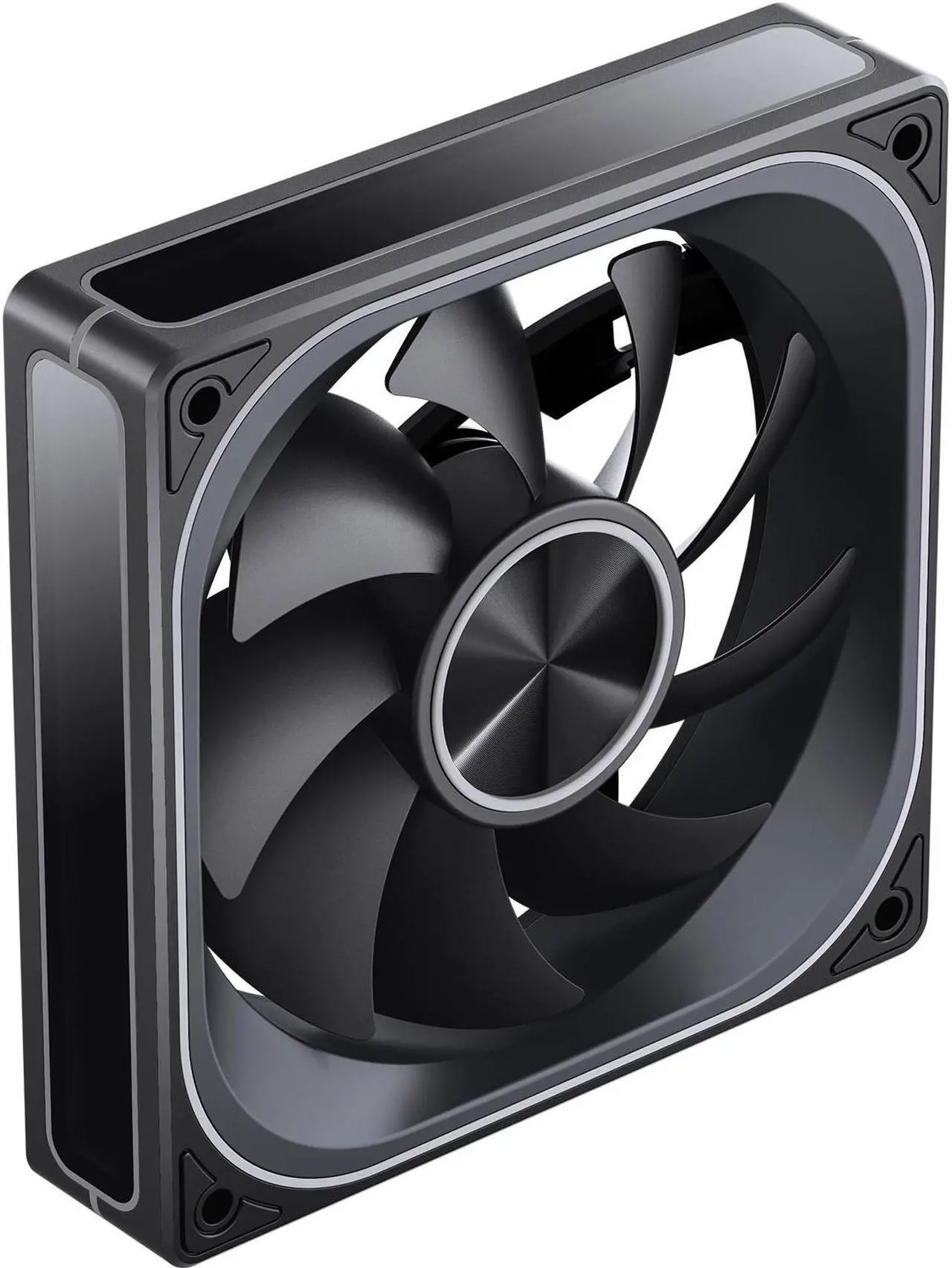 JONSBO ZA-120B PC Case Fan, Silent Computer Fan with 4-Sides Infinity ...