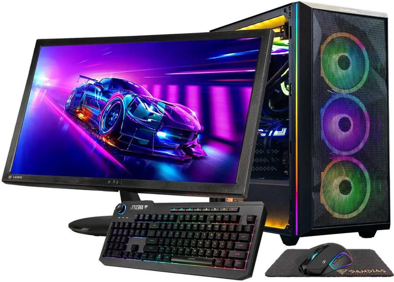 Gigatech Gaming Omega 7 Gaming PC Desktop - Core I7-14700K 28-Threads 5 ...
