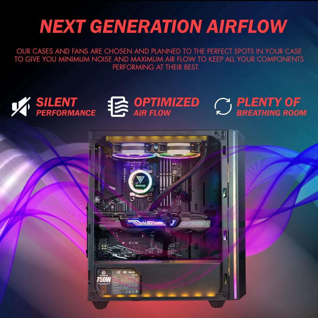 Gigatech Gaming Omega 7 Gaming PC Desktop - Core I7-14700K 28-Threads 5 ...