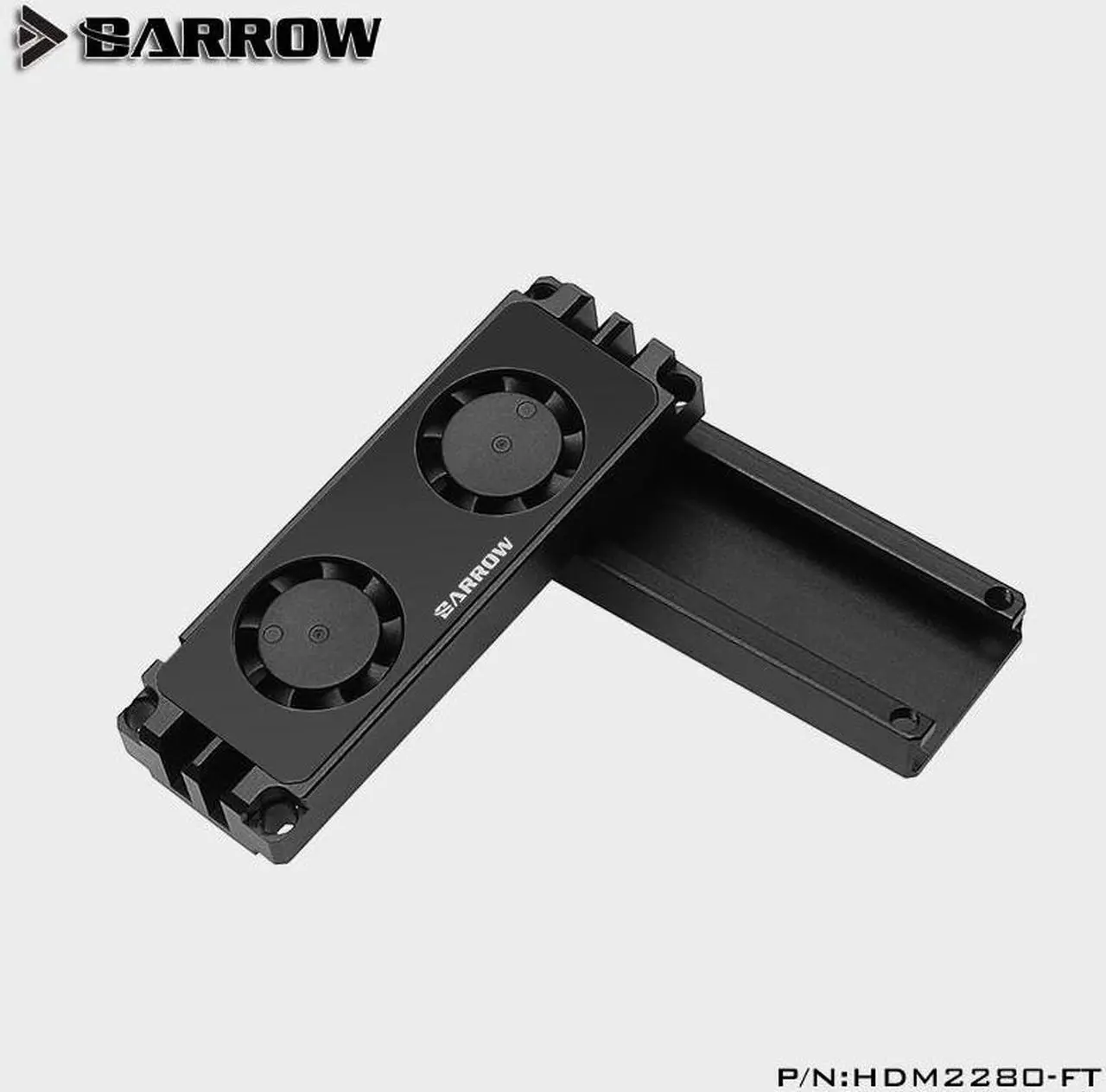 Compatible PCIE SATA 22110 2280 M.3 hard drive dual fan heat sink Air ...