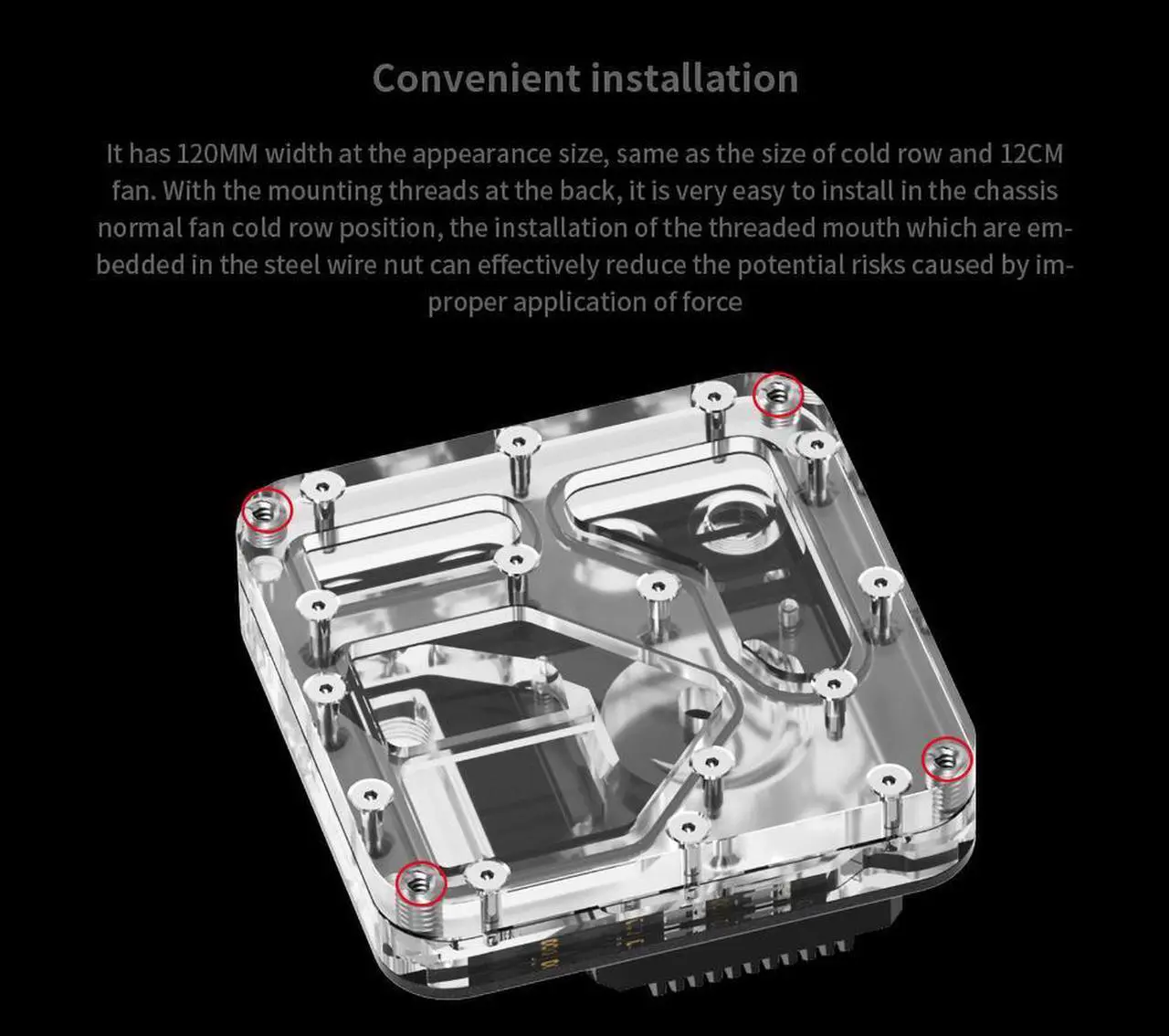 Barrow Universal Type Distro Plate, Use The Installation Space Of The ...