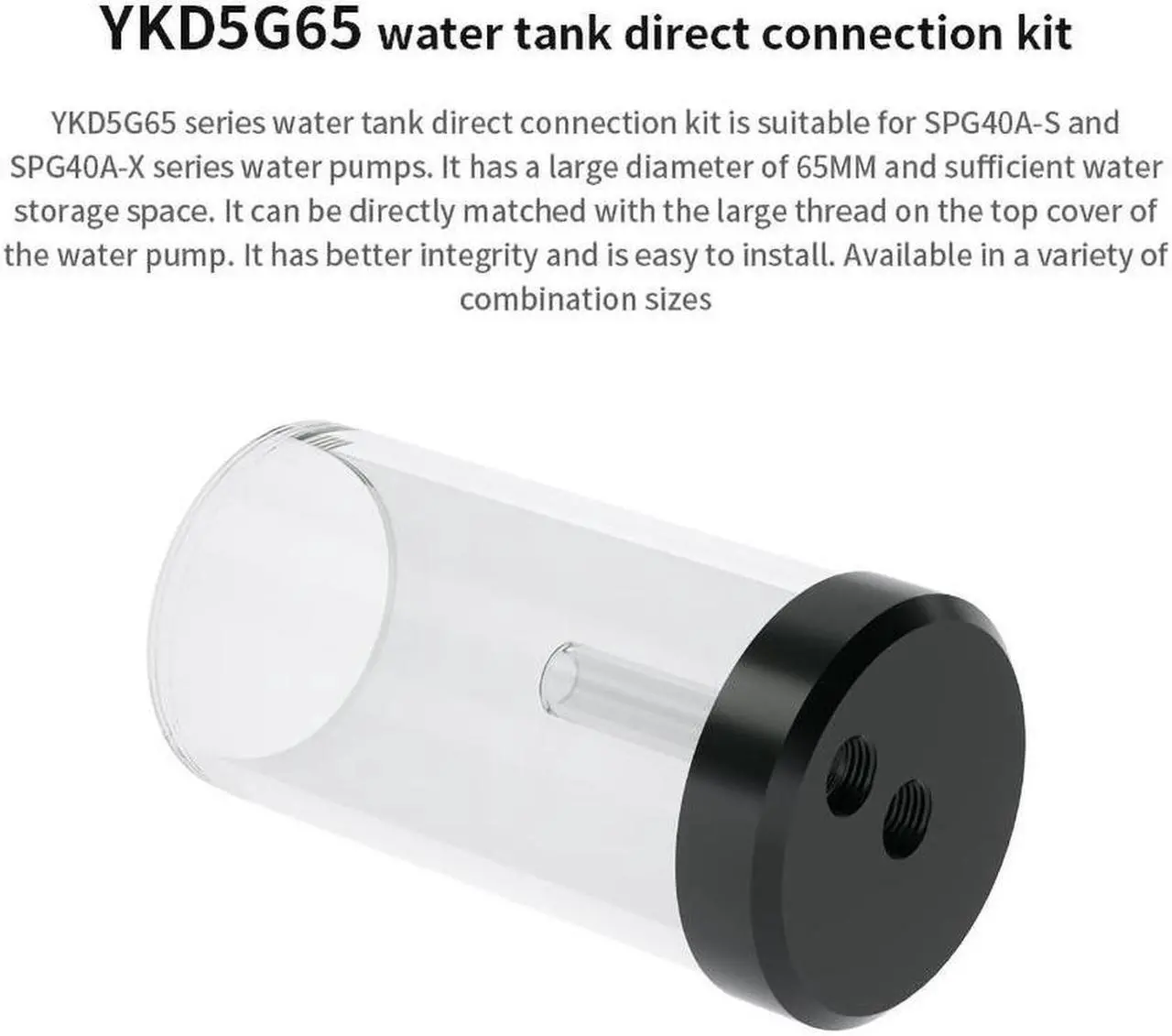 Barrow D5 Pump-reservoir Combination, 18W PWM Pump Combo With Tank ...