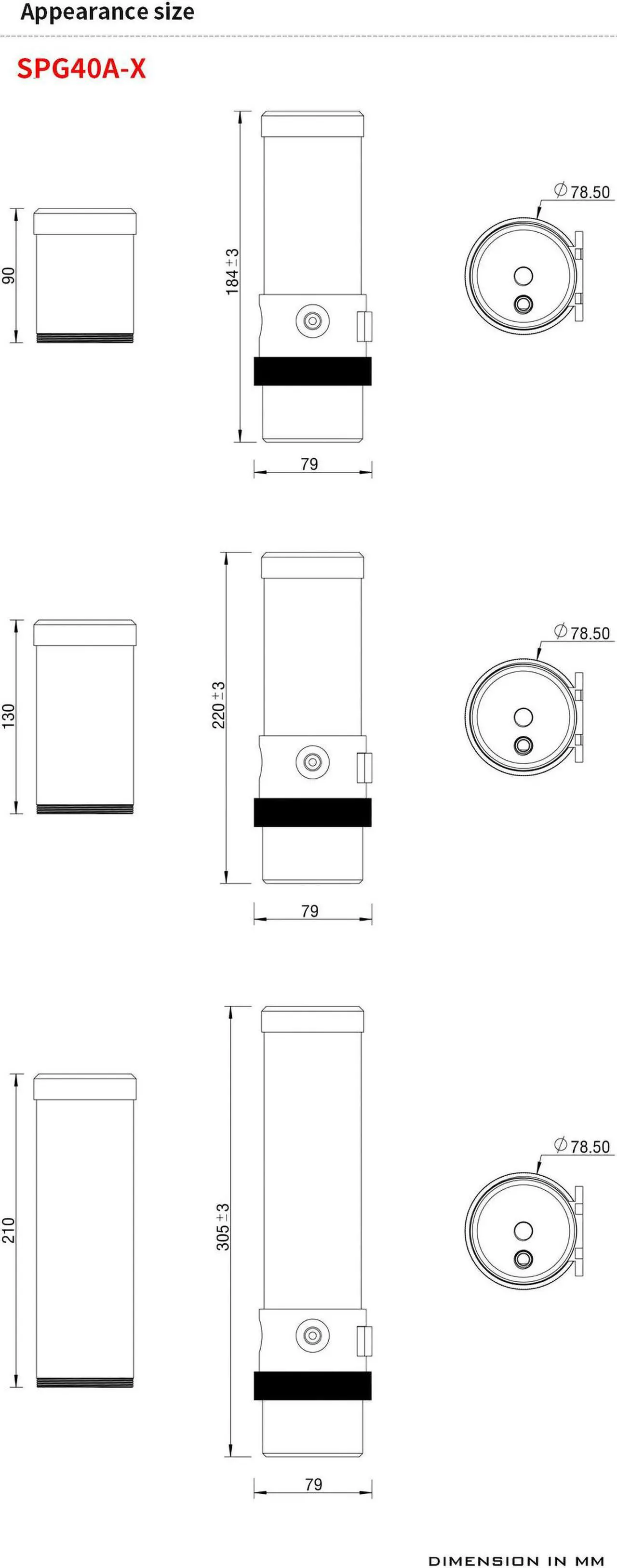 Barrow D5 Pump-reservoir Combination, 18W PWM Pump Combo With Tank ...