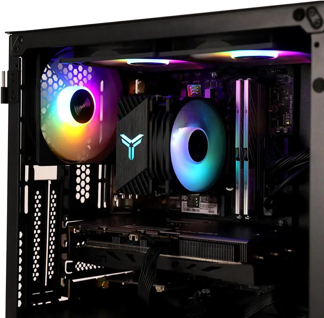 MXZ Gaming PC ,Intel Core i5 13400F 3.6GHz , RX 7600, Gaming PC ,16GB ...