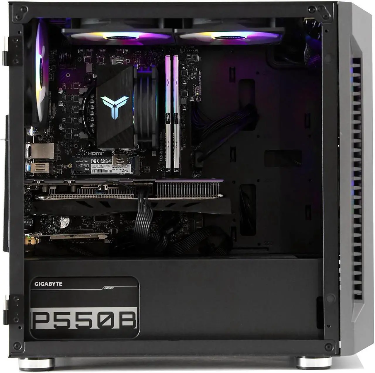 MXZ Gaming PC ,I5 13400F 3.6GHz 13th Gen , RX 7600, Gaming PC ,16GB ...