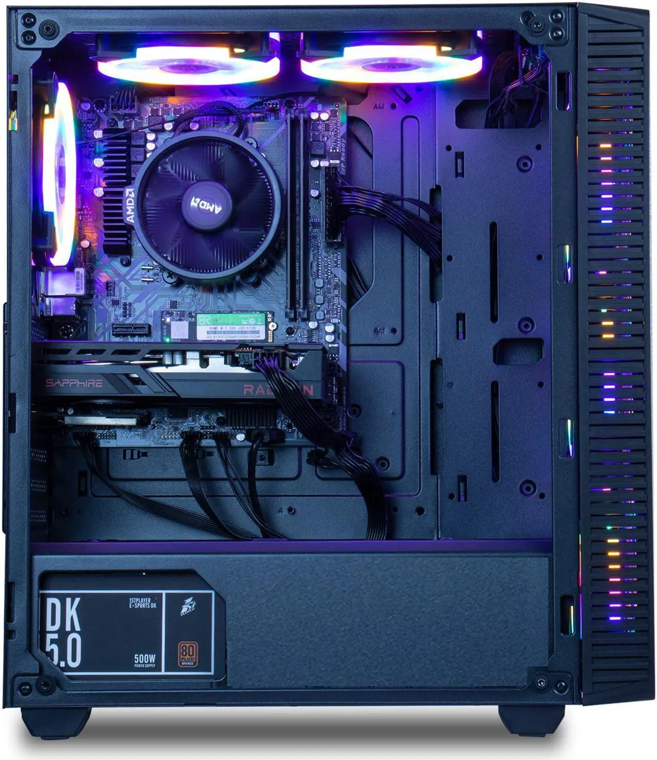 MXZ Gaming PC Desktop Computer, AMD Ryzen 5 4500 3.6GHz, GeForce RTX ...