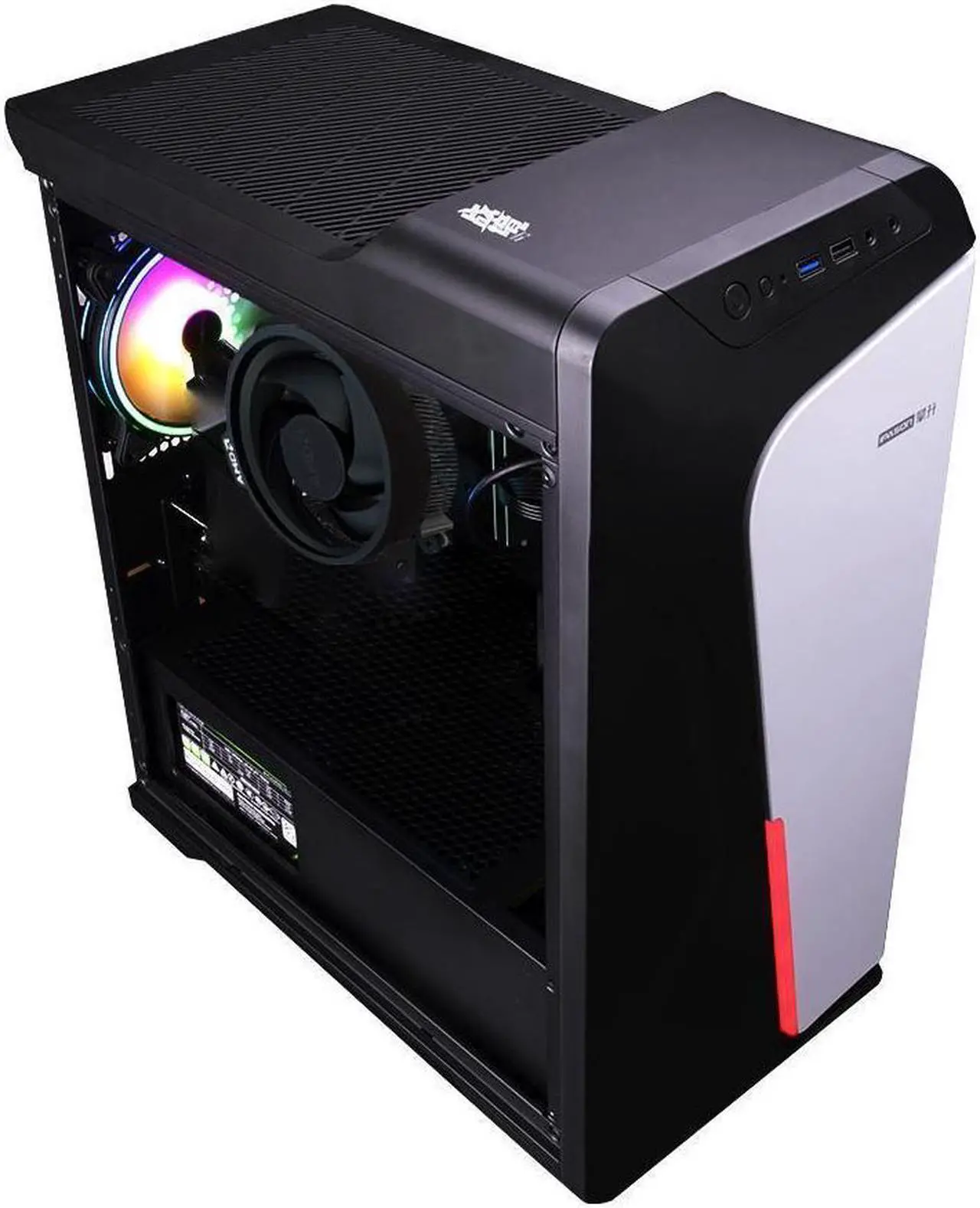 Used - Very Good: IPASON - Gaming PC- AMD Ryzen 7 5700G 8 core 3.8GHz(up to 4.5GHz) - 16GB DDR4 ...