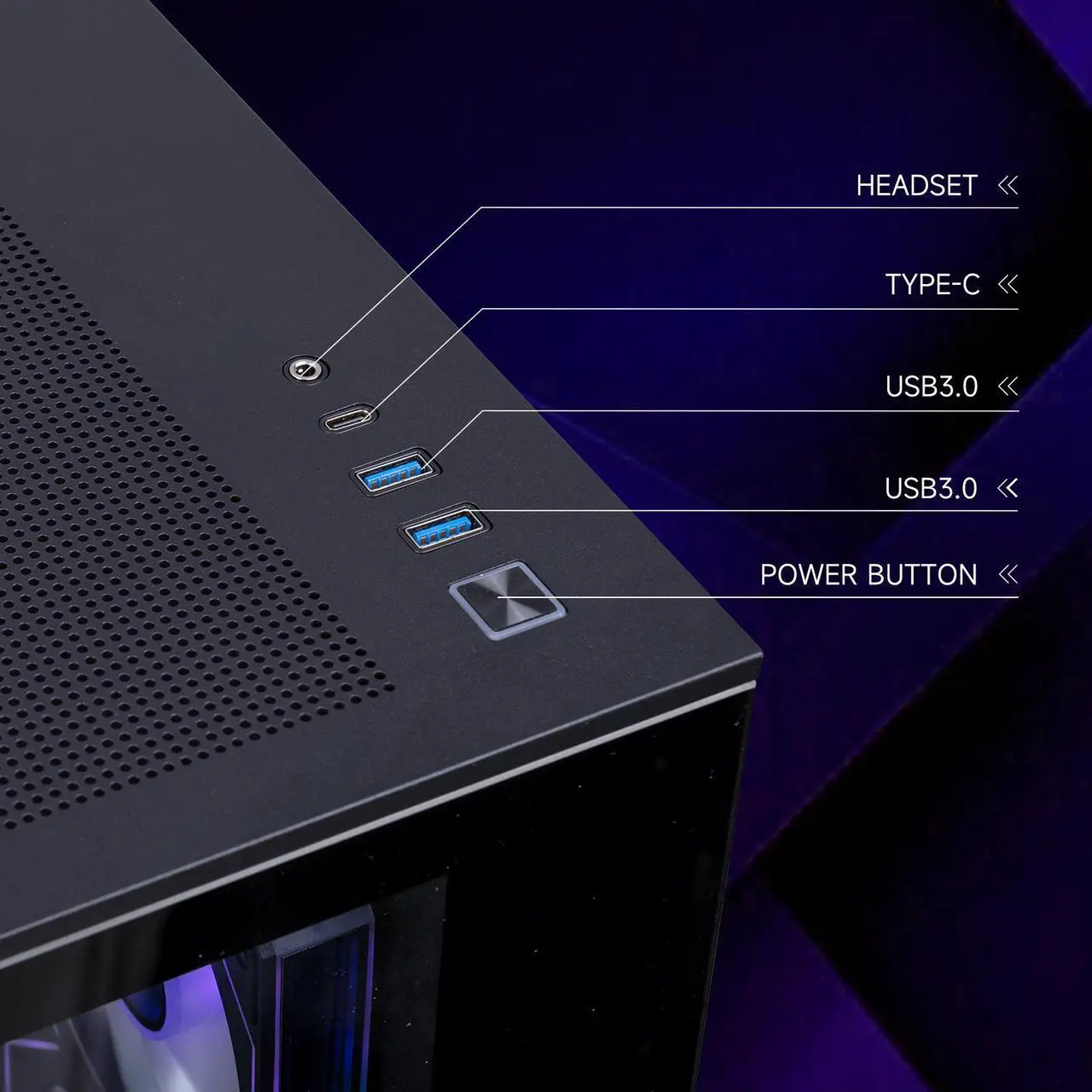 IPASON Gaming Desktop, AMD Ryzen7 9800X3D, NVIDIA RTX4080 Super, 32GB ...