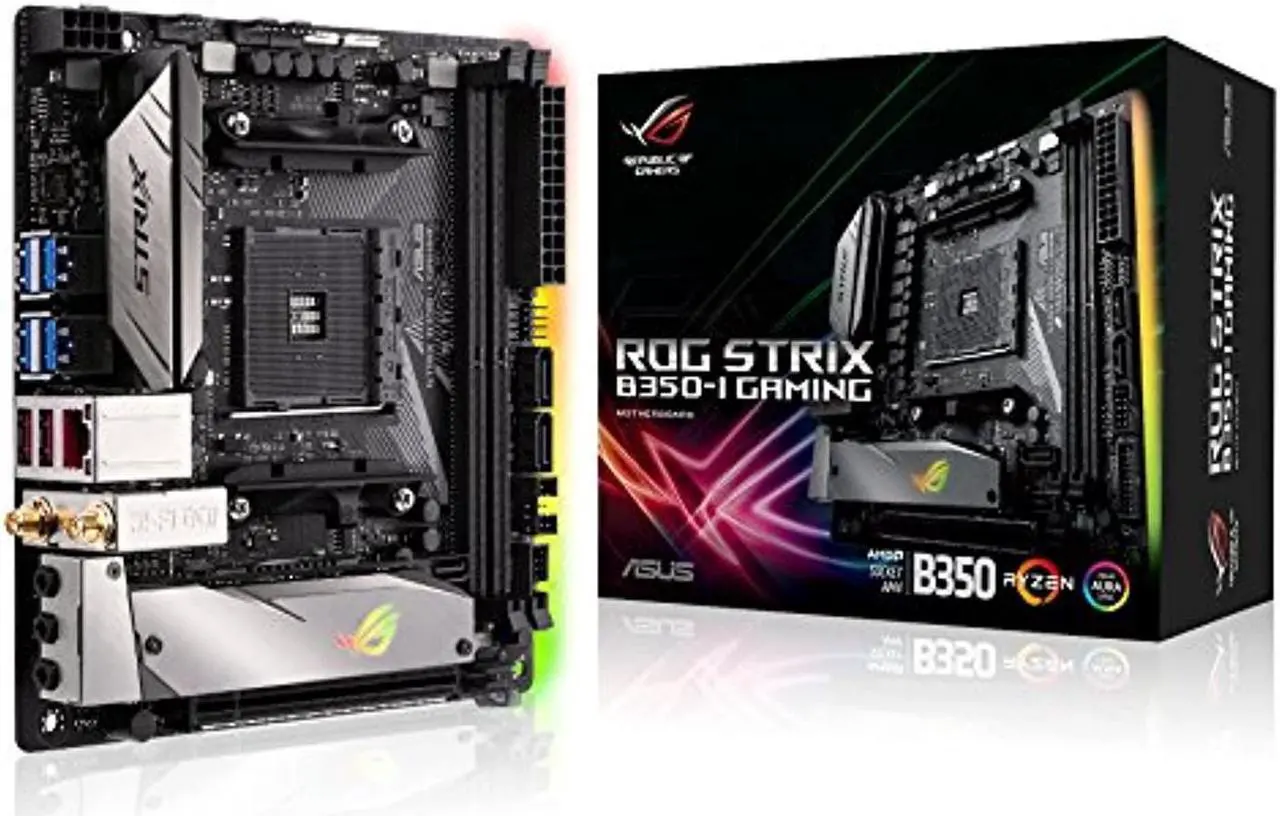 ROG Strix B350-I GAMING Desktop Motherboard - AMD Chipset - Socket AM4 ...