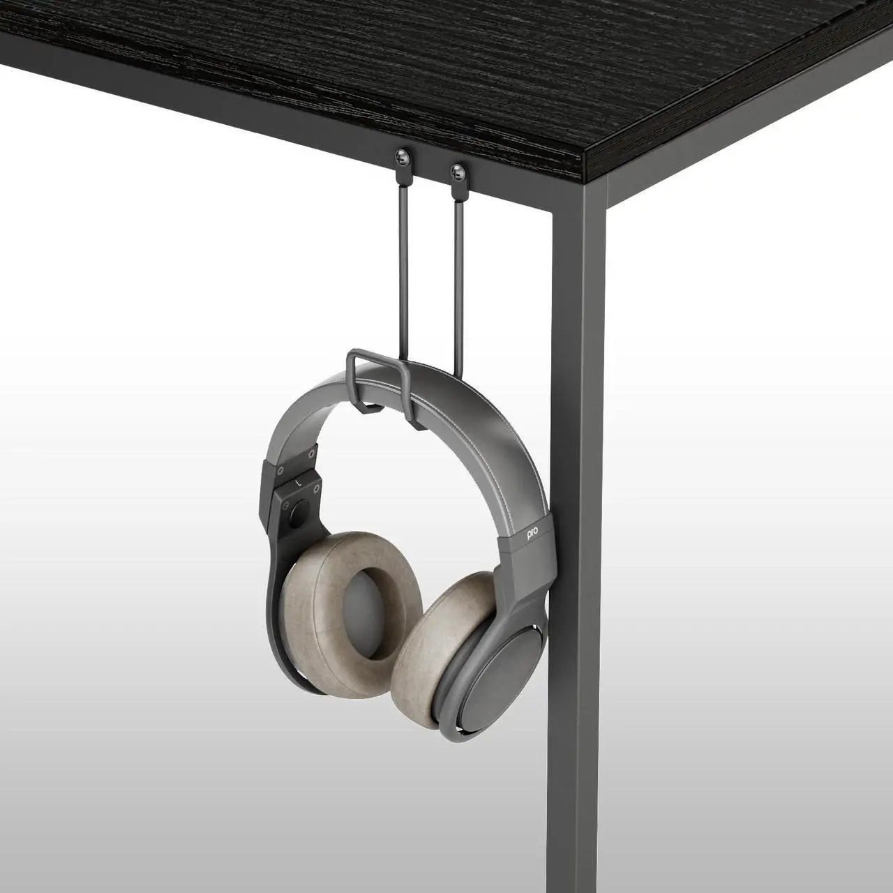 Bestier 63 Inch Computer Desk with Storage Shelves, Modern Bookshelf ...