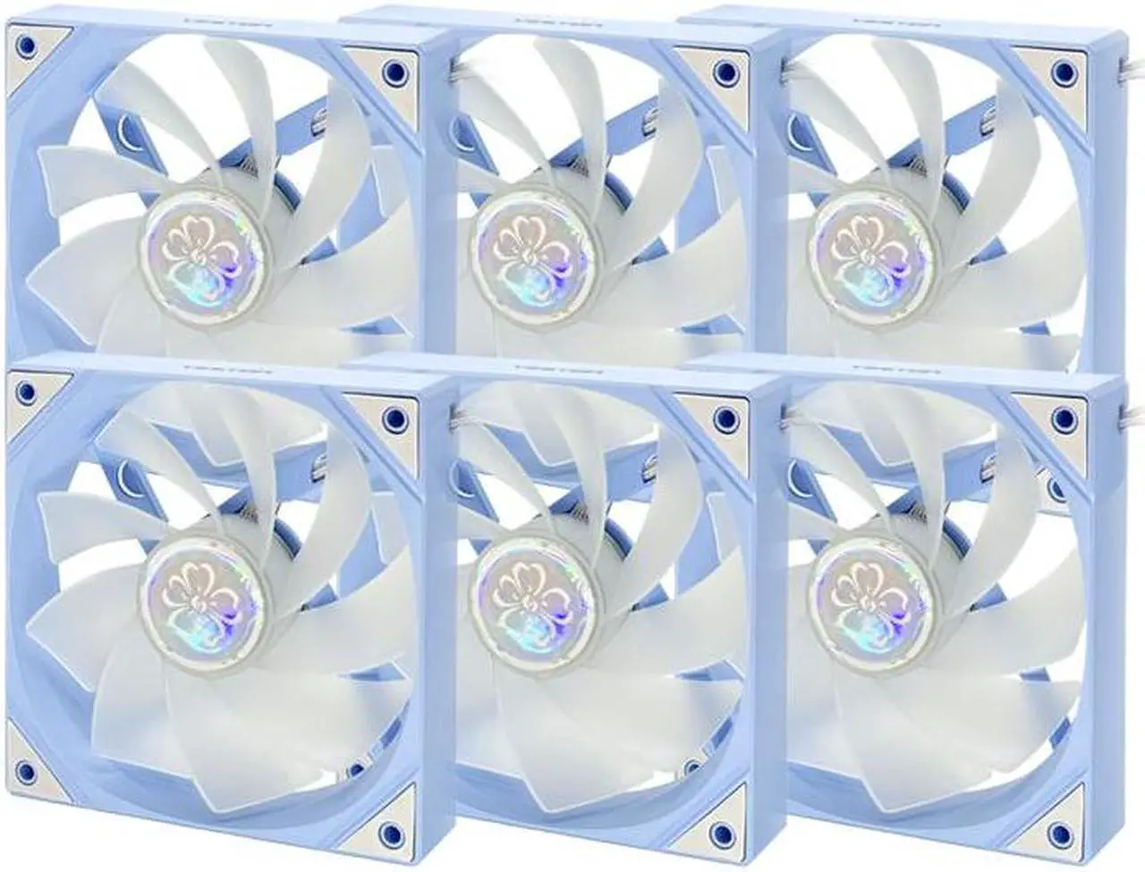 Yeston New Sakura ARGB LED 120mm Case Fan,Quiet Edition High Airflow ...