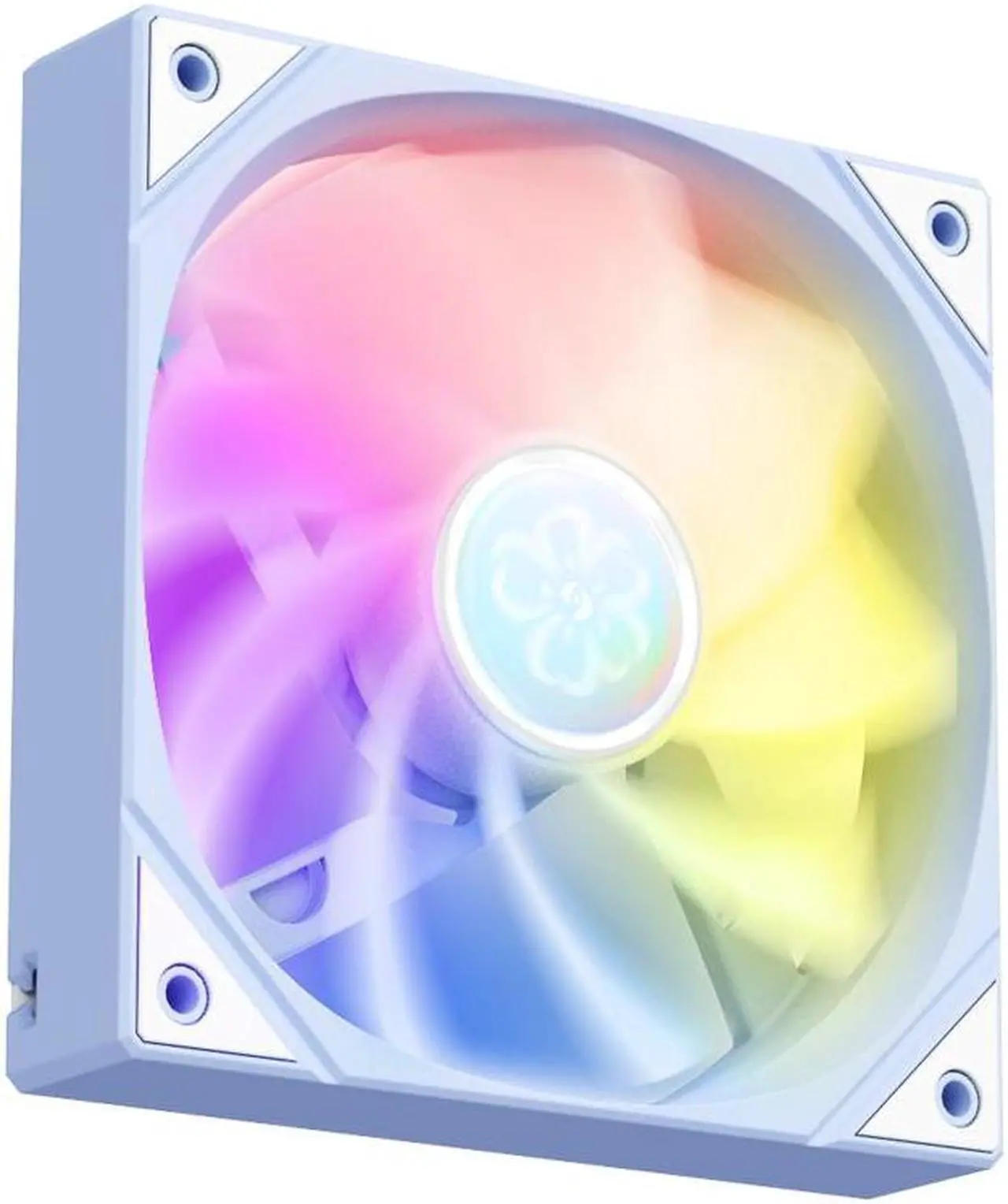 Yeston New Sakura ARGB LED 120mm Case Fan,Quiet Edition High Airflow ...