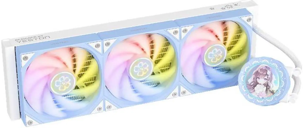 Yeston New Sakura 360 integrated CPU supports Intel / AMD platform PWM ...