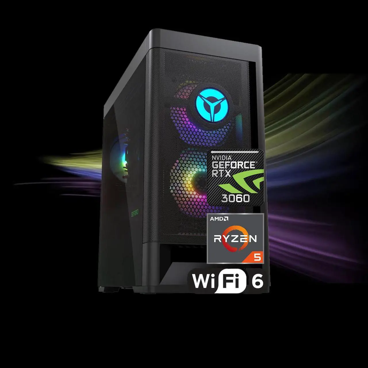 Lenovo Legion T5 Ultimate Gaming Tower Desktop, AMD Ryzen 5 5600G ...