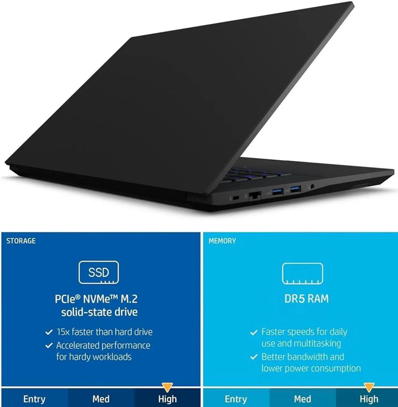 NUC Intel NUC X15 Gaming Laptop, 15.6" FHD 144Hz Display, Intel Core i7-12700H, Intel Arc A550M ...